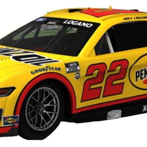 Salvinos JR Model 1/24 NASCAR 2023 Mustang Team Pensky Joey Logano Primary Color Plastic Model SJMPF2023JLP