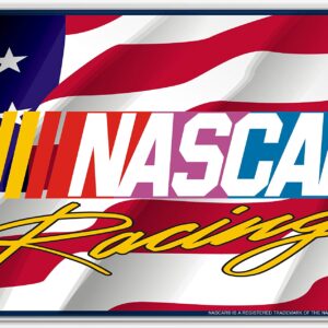 NASCAR Racing Patriotic License Plate