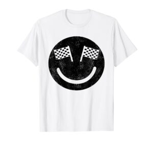 racing smile for race car parties t-shirt