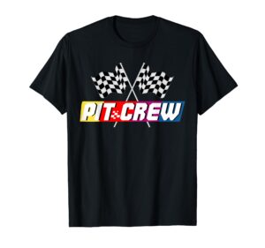 pit crew racing car lover t-shirt