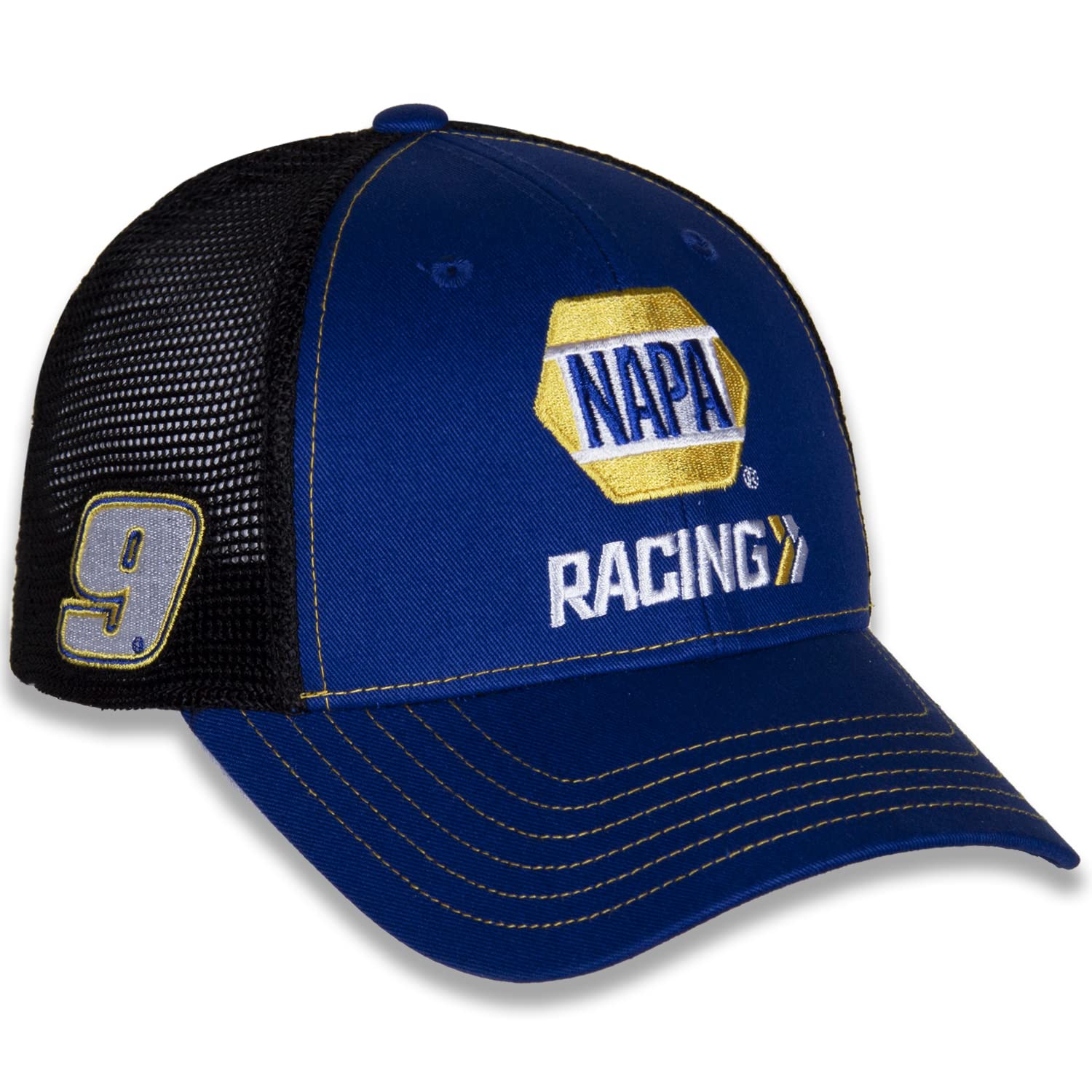 2023 Chase Elliott Sponsor Hat - NASCAR Adjustable Automotive Racing Mesh Baseball Cap