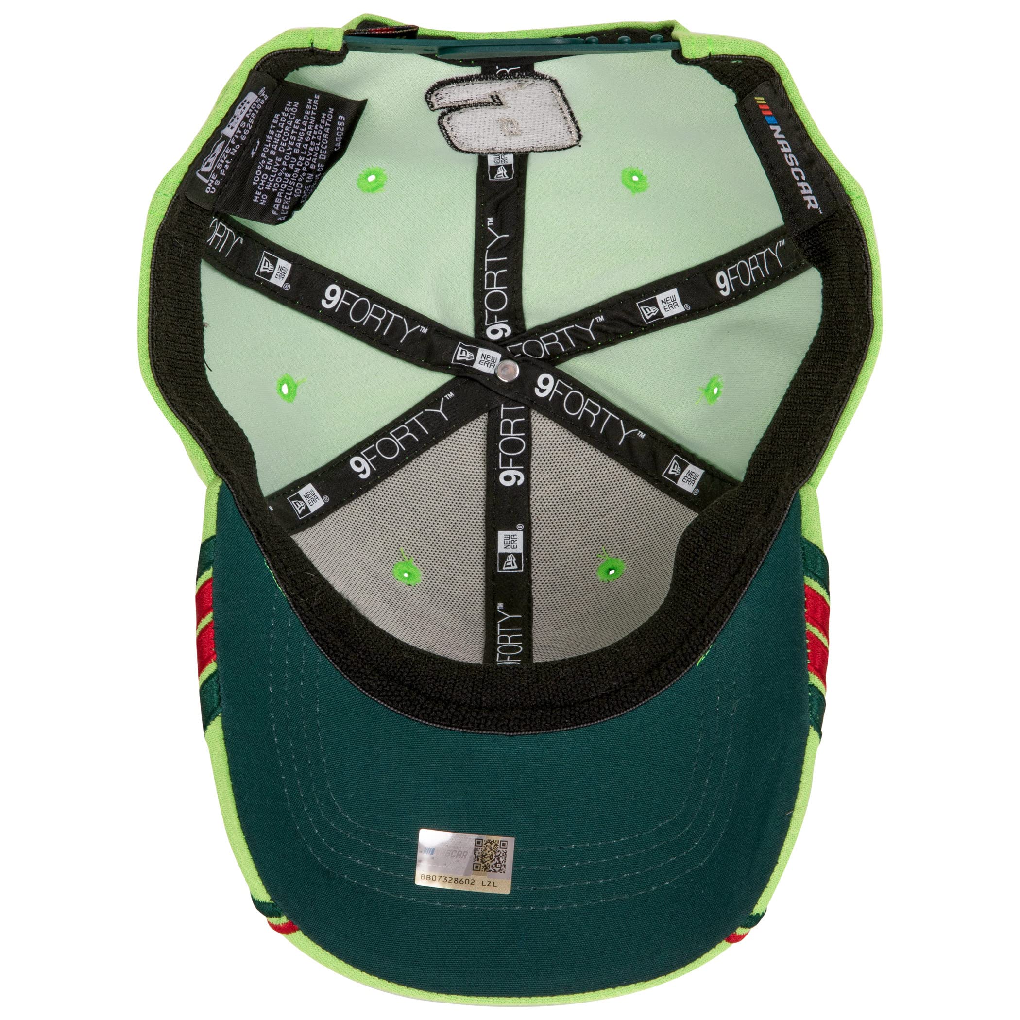 New Era Mountain Dew Chase Elliott NASCAR 9Forty Adjustable Hat Green