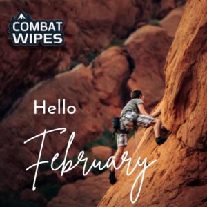 Combat Wipes ACTIVE Outdoor Wet Wipes - Extra Thick Camping Gear, Biodegradable, Body & Hand Cleansing/Refreshing Cloths for Backpacking & Gym w/Natural Aloe & Vitamin E(2 pack, 25 wipes each)