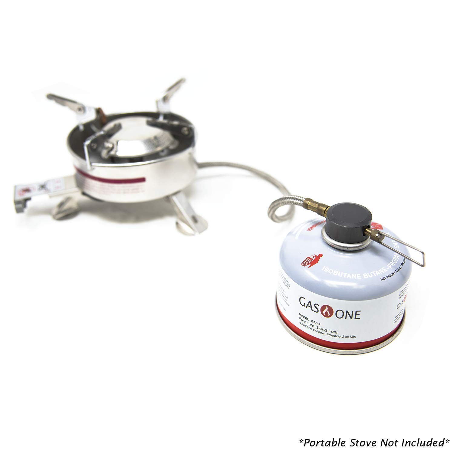 GasOne Camping Stove Fuel Blend Isobutane Efficient and High Output