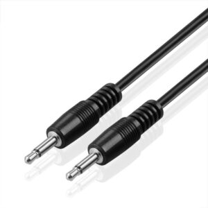 ancable 12v trigger cable, 6ft monaural 1/8 ts male plug to monaural 1/8 ts audio cable