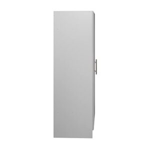 Prepac Elite 32" Storage Cabinet Closet, Light Gray Storage Cabinet, Linen Cabinet, Wardrobe Cabinet with Hanging Rail and Shelves 20" D x 32" W x 35" H, GEW-3264