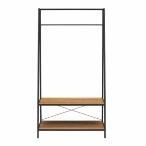 ameriwood home drexel closet storage rack, walnut