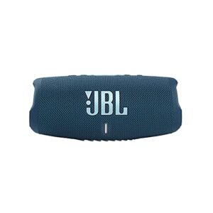 jbl charge 5 - portable waterproof (ip67) bluetooth speaker with powerbank usb charge out, 20 hours playtime, jbl partyboost (blue)