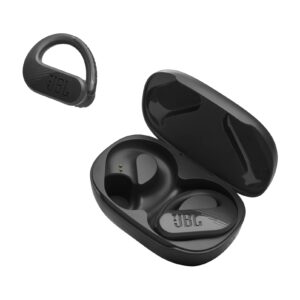 jbl endurance peak 3 dust and waterproof true wireless active earbuds - black (renewed)