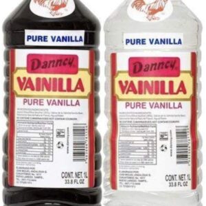 Danncy Pure Vanilla Extract From Mexico 33oz Each 2 Plastic Bottle Lot Sealed