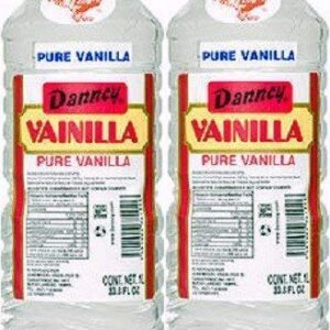 Danncy Pure Vanilla Extract From Mexico 33oz Each 2 Plastic Bottle Lot Sealed