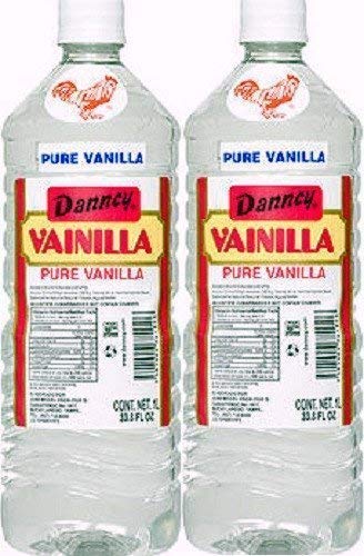 Danncy Pure Vanilla Extract From Mexico 33oz Each 2 Plastic Bottle Lot Sealed