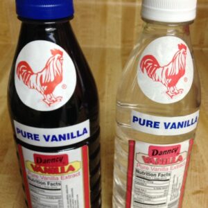 New 1Dark and 1White 12 oz. PURE VANILLA EXTRACT Danncy Brand