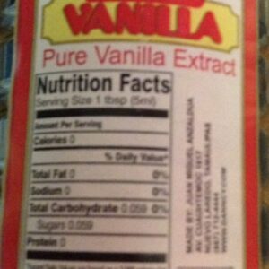 New 1Dark and 1White 12 oz. PURE VANILLA EXTRACT Danncy Brand