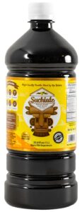 suchiate pure vanilla 33.8oz (1 liter) | mexican vanilla for baking and desserts | made with real vanilla bean | vainilla mexicana