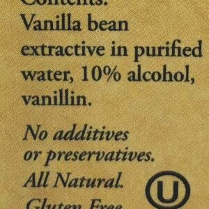 Blue Cattle Truck Trading Co. Traditional Gourmet Mexican Vanilla Extract , Small, 3.3 Ounce