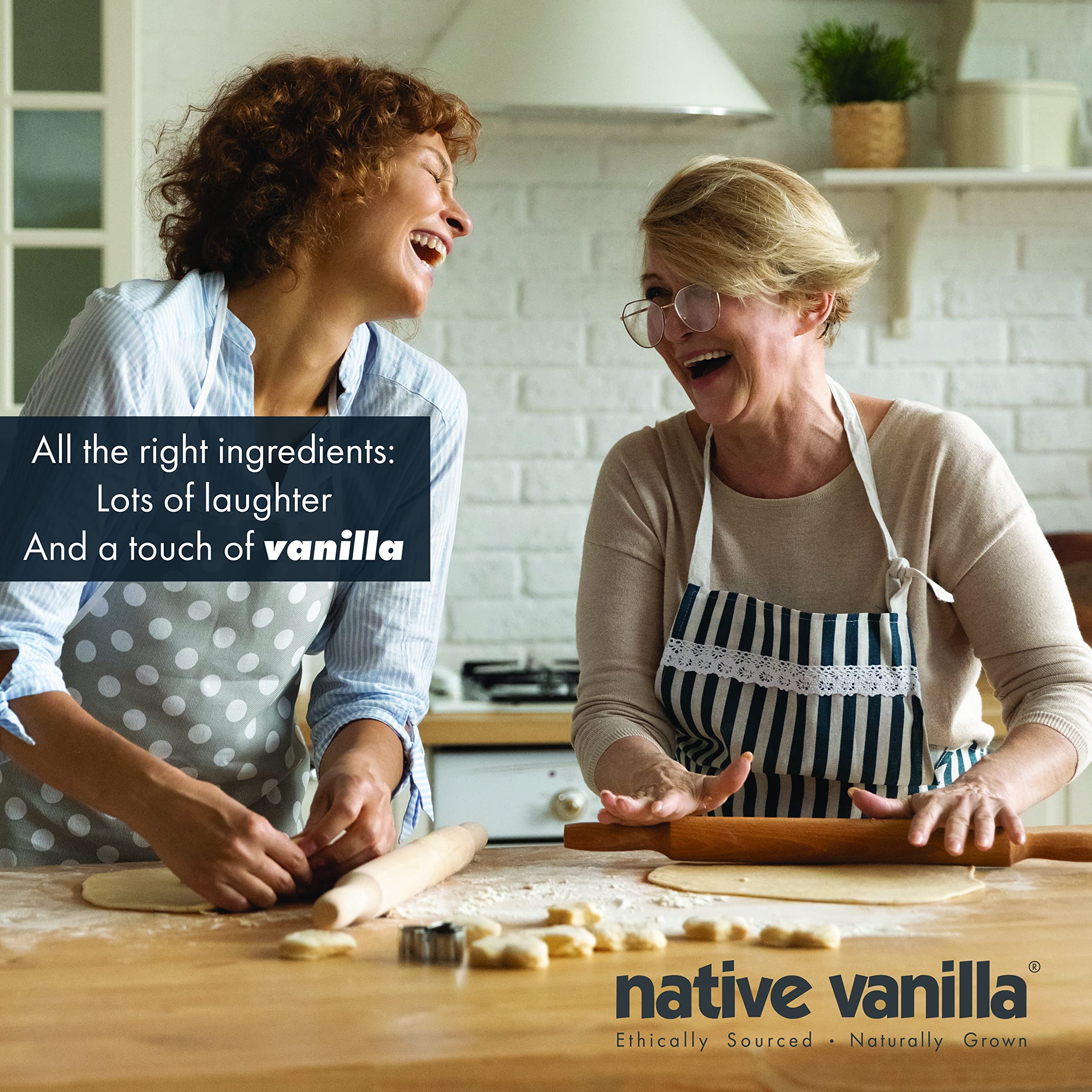 Native Vanilla - Organic Pure Vanilla Extract - 4 Fl Oz - Perfect for Cooking and Baking, and Dessert Crafting