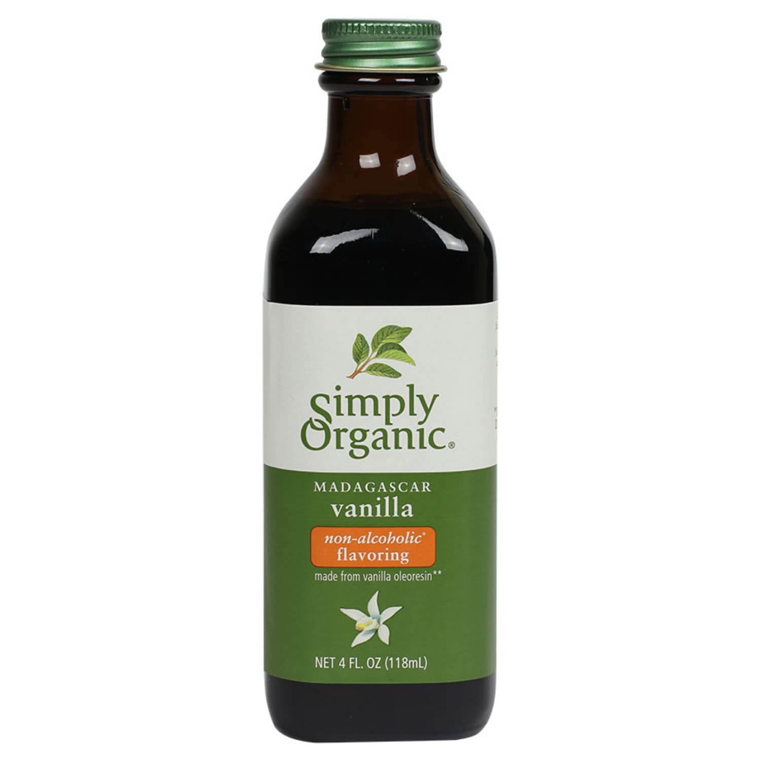 Simply Organic Vanilla Extract, Certified Organic | 4 oz | Pack of 1212