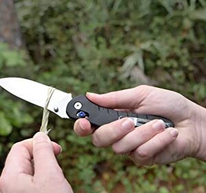 Camillus ROVAX 7.6-Inch Folding Knife, Pocket Knife with CUDA-Lock and GFN Handle, Black