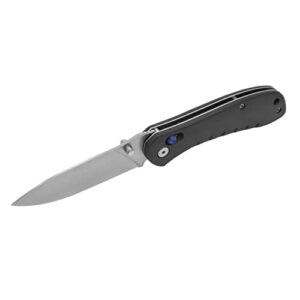 Camillus ROVAX 7.6-Inch Folding Knife, Pocket Knife with CUDA-Lock and GFN Handle, Black