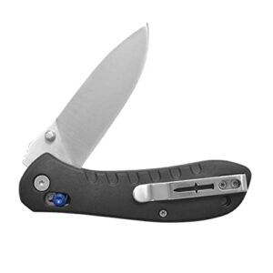 Camillus ROVAX 7.6-Inch Folding Knife, Pocket Knife with CUDA-Lock and GFN Handle, Black