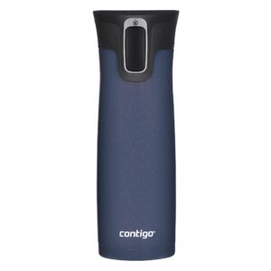 contigo west loop stainless steel vacuum-insulated travel mug with spill-proof lid