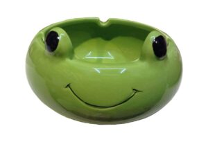 123arts ceramic frog ashtray animal ashtray flowerpot home decor