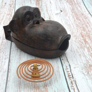 YIMIFLA Cigar Ashtrays, Big Monkey Cigar Ashtrays for Outdoor Patio Indoor Home Decor Garden Cast Iron, Best Gift for Smokers Men and Women