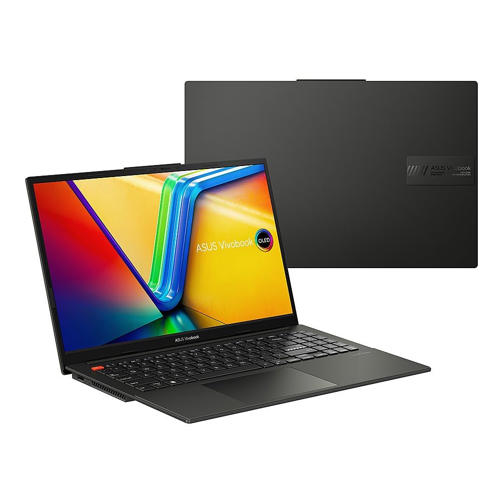 ASUS 2023 Vivobook S15 120Hz 15.6” 2.8K OLED 600nits Laptop 14-Core Intel i9-13900H Iris Xe Graphics 16GB LPDDR5 4TB NVMe SSD Thunderbolt4 WIFI 6E HDMI Backlit KB Fingerprint Windows 11 Home w/RE USB