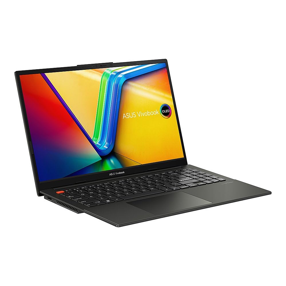 ASUS 2023 Vivobook S15 120Hz 15.6” 2.8K OLED 600nits Laptop 14-Core Intel i9-13900H Iris Xe Graphics 16GB LPDDR5 4TB NVMe SSD Thunderbolt4 WIFI 6E HDMI Backlit KB Fingerprint Windows 11 Home w/RE USB