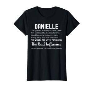 danielle gift funny birthday personalized name gift danielle t-shirt