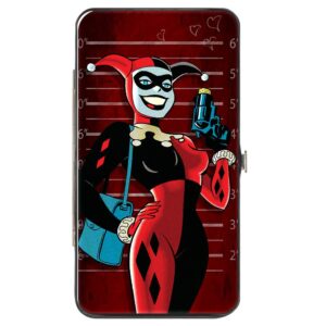 buckle-down women's hinge wallet-harley quinn, 7" x 4"