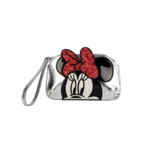 danielle nicole - minnie silver wristlet, silver