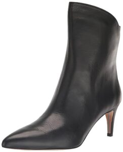 sam edelman women's usha fashion boot, black leather, 10.5