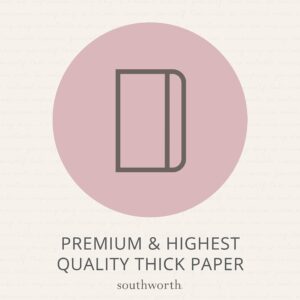 Southworth Premium Journal Set (3pk), 6.5”x 8.5”, Rustic Theme (3 Coordinating Designs), Premium 24lb/89 gsm Paper, Large Flex Journals, 32 Ruled Sheets/64 Pages Per Journal (91920)