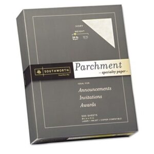 southworth inkjet, laser parchment paper - ivory