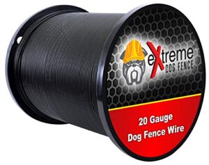 20 gauge 2000 foot continuous spool of extreme dog fence brand electric in-ground dog fence wire