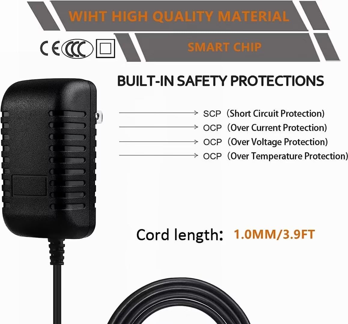 CJP-Geek 12V 2A AC DC Adapter Compatible with Petsafe Wireless Fence IF-100 Power Charger PSU