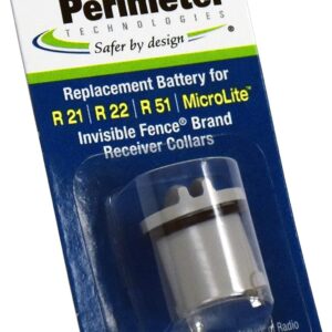 Perimiter Technologies Compatible Invisible Fence R21 & R51 Dog Collar Battery