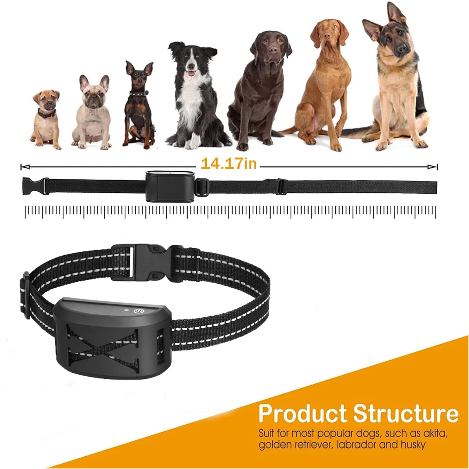 HEXIEDEN Wireless Dog Electric Fence,Pet Boundary Containment System,Dogs Training Collar with Adjustable Vibration & Shock,Waterproof,Harmless,for 1 2 3 Dogs Boundary Container System,for3dogs