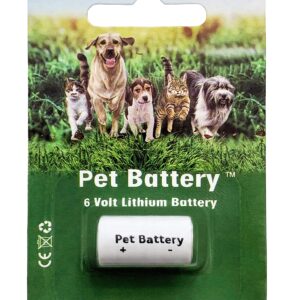 Pet Stop®, Perimeter®, Extreme® Dog Fence Collar 6V Lithium Battery