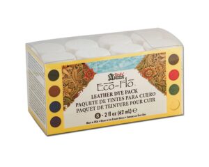 tandy leather eco-flo leather dye pack 2650-05