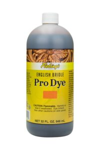 fiebing's professional oil leather dye 32oz english bridle