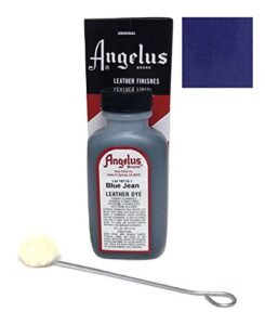 angelus leather dye, 3 oz, blue jean