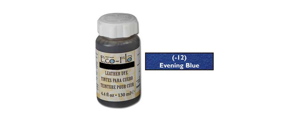 Tandy Leather Eco-Flo Leather Dye 4.4 fl. oz. (132 ml) Evening Blue 2600-12