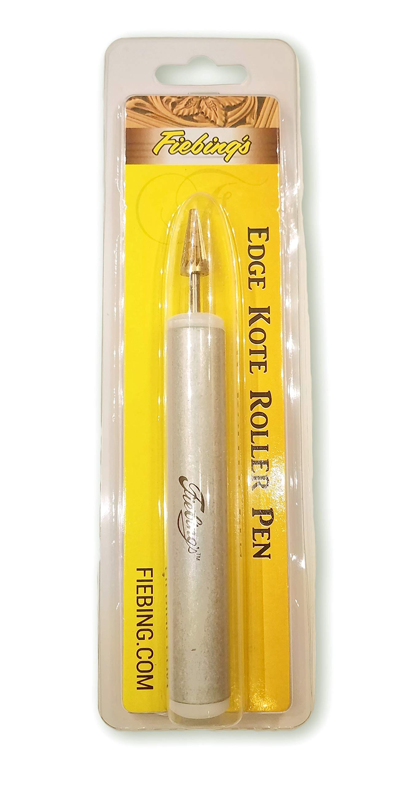 Fiebing's Edge Kote Roller Pen - roll on applicator for Edge Kote, Leather Dye, Acrylic Dye, Pro Dye, Paint & finishes on Leather Edges