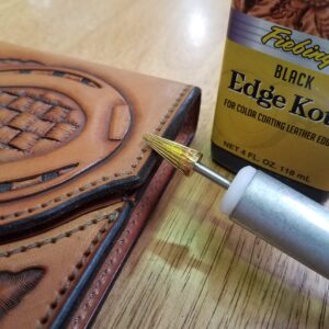 Fiebing's Edge Kote Roller Pen - roll on applicator for Edge Kote, Leather Dye, Acrylic Dye, Pro Dye, Paint & finishes on Leather Edges