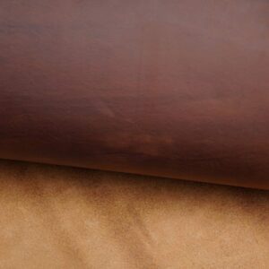 Leather Square 7-8oz (2.8-3.2mm) Thick Full Grain Cowhide Tooling Arts Crafts Leather Heavy Weight -Jeereal (Dark Brown, 6"x12")