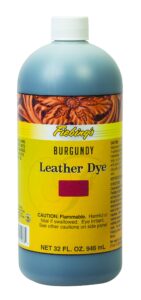 fiebing's fildye73p032z leather dye - burgundy, 32 oz