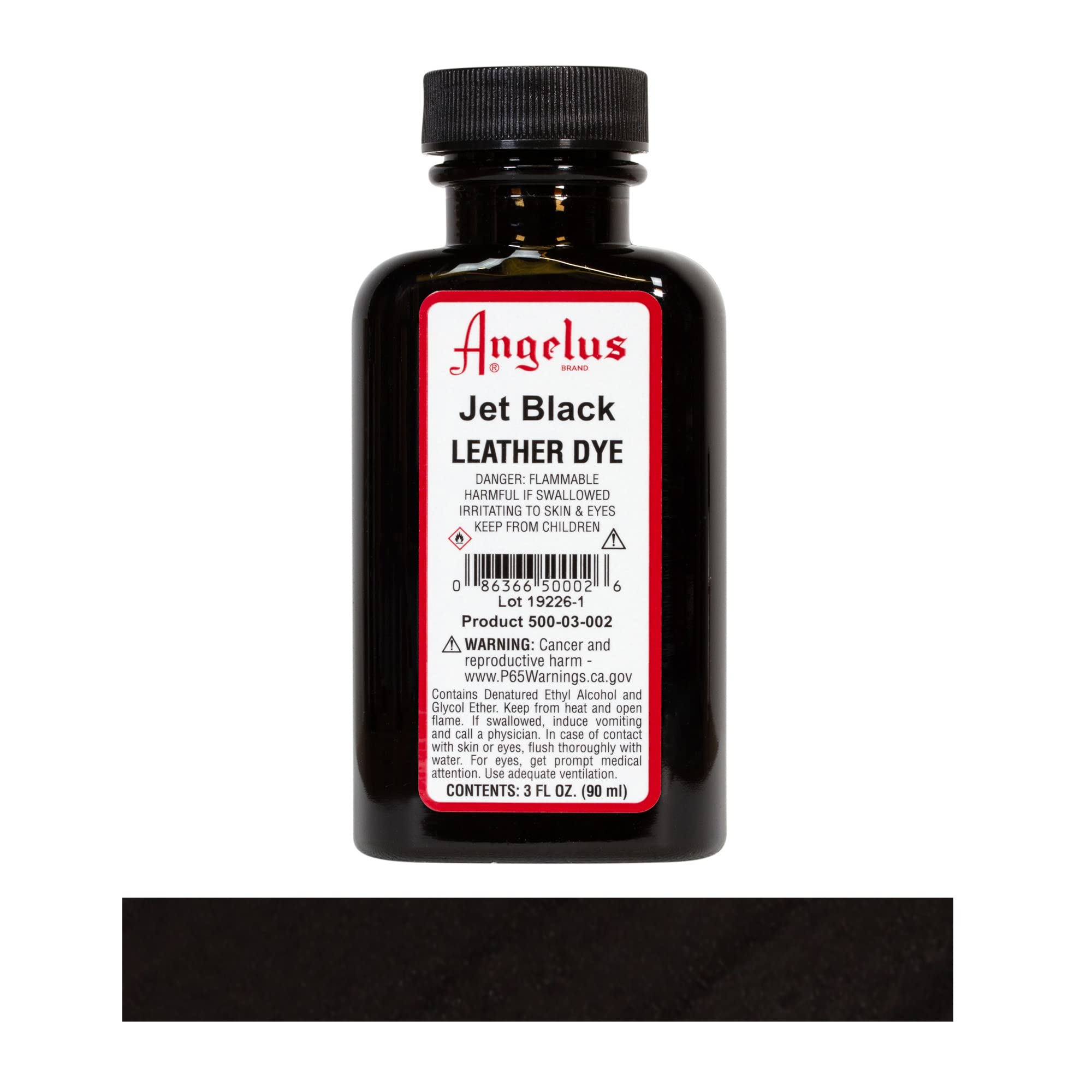 Angelus Leather Dye Jet Black - 2 Pack